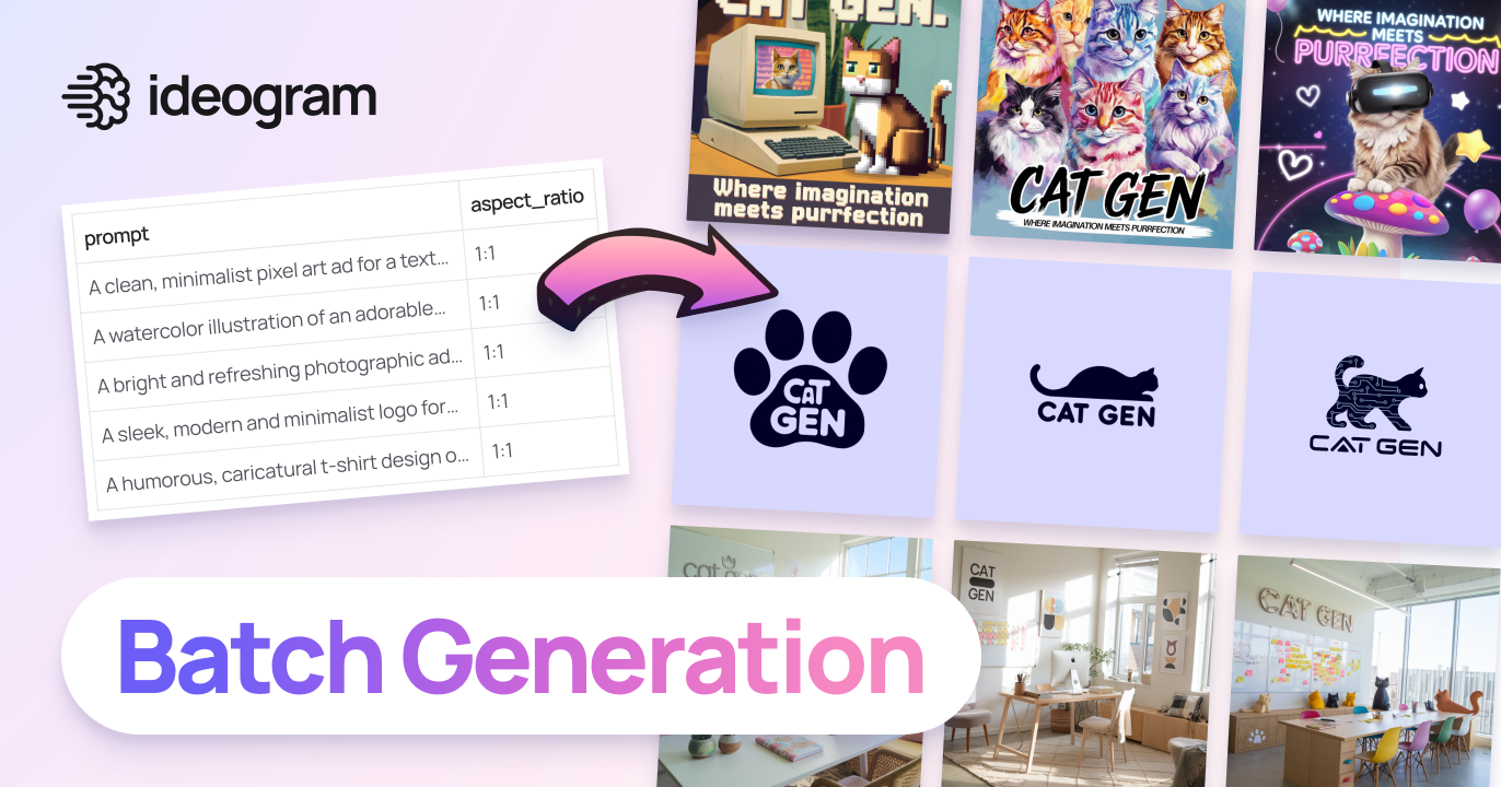 Ideogram Batch Generation