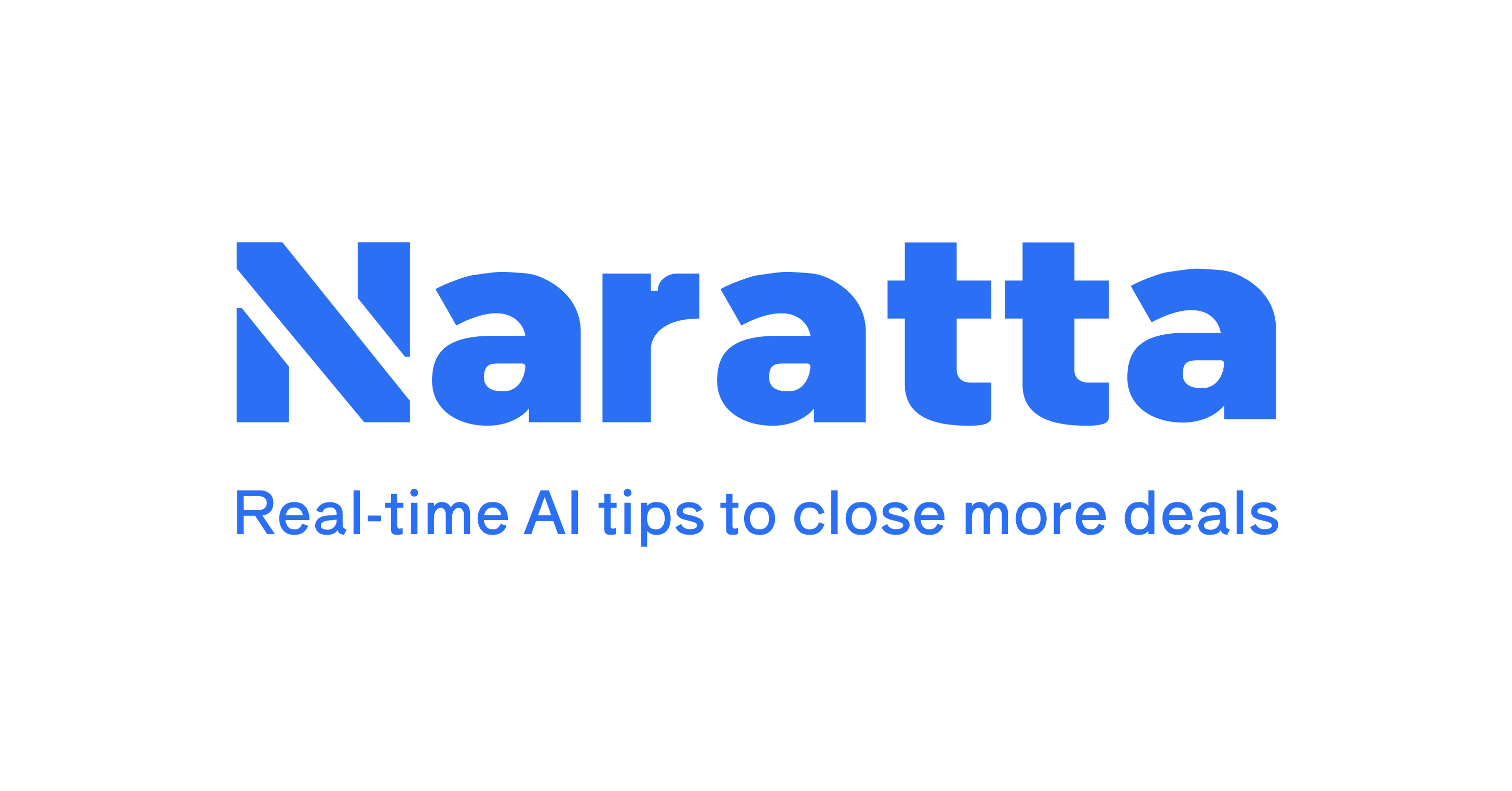 Naratta - Close More Sales With Real-Time AI Tips