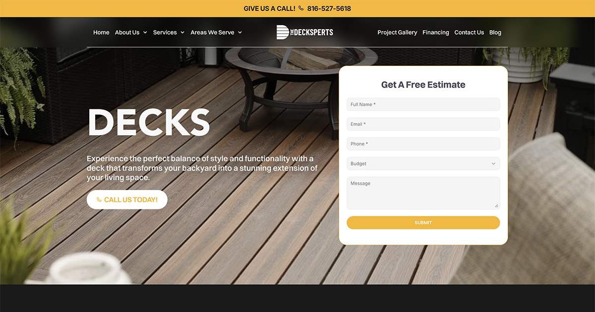 Custom Deck Design & Installation | Kansas City | The Decksperts KC