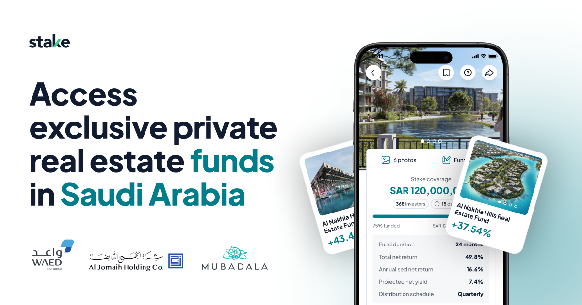 Stake | The Easy Way to Invest in Real Estate Funds in Saudi Arabia