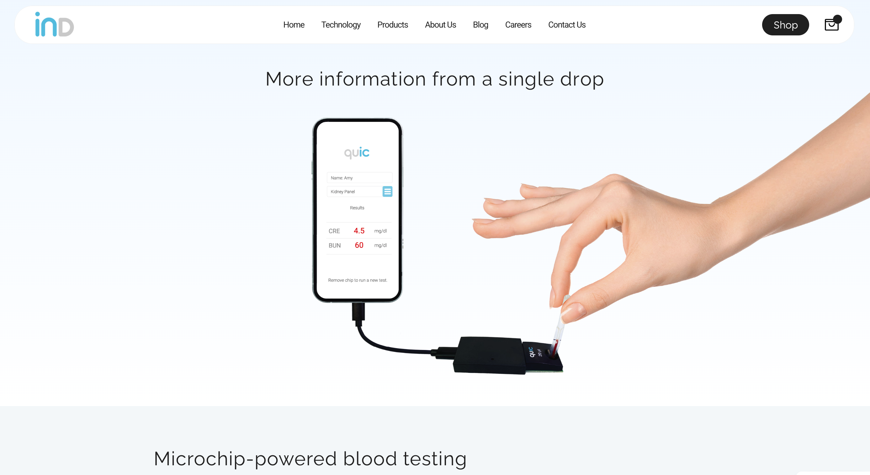 In Diagnostics Technology