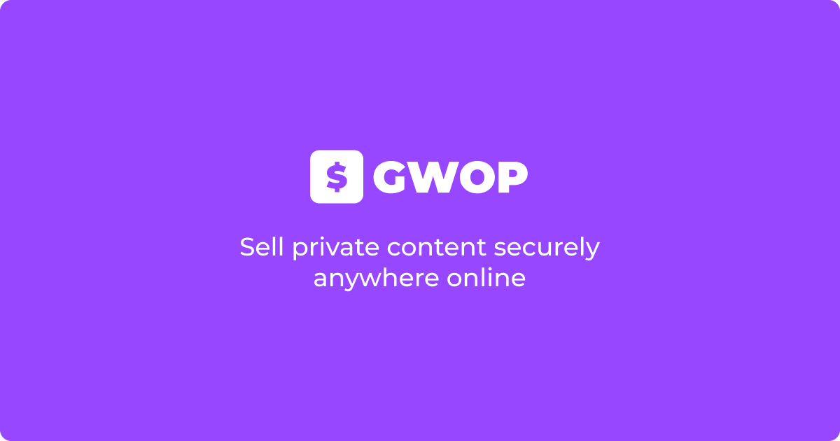 GWOP – For creators