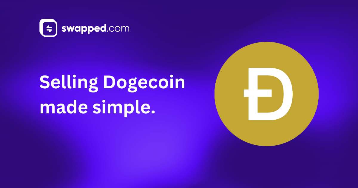Sell Dogecoin (DOGE) with the lowest fees