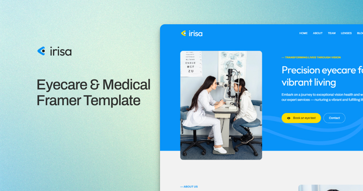 Irisa — Clear Vision Eyecare