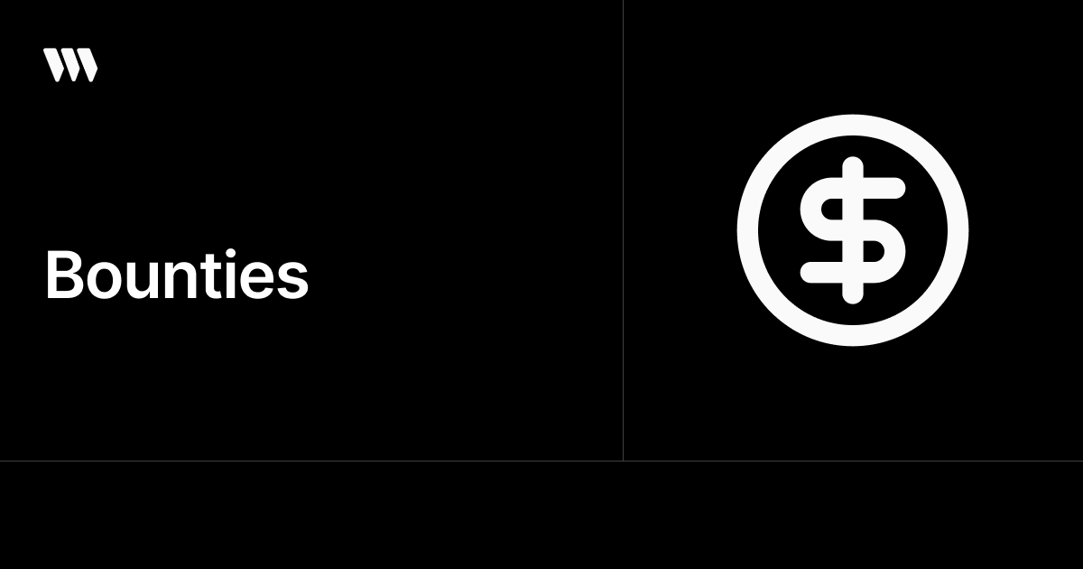 thirdweb: Bounties