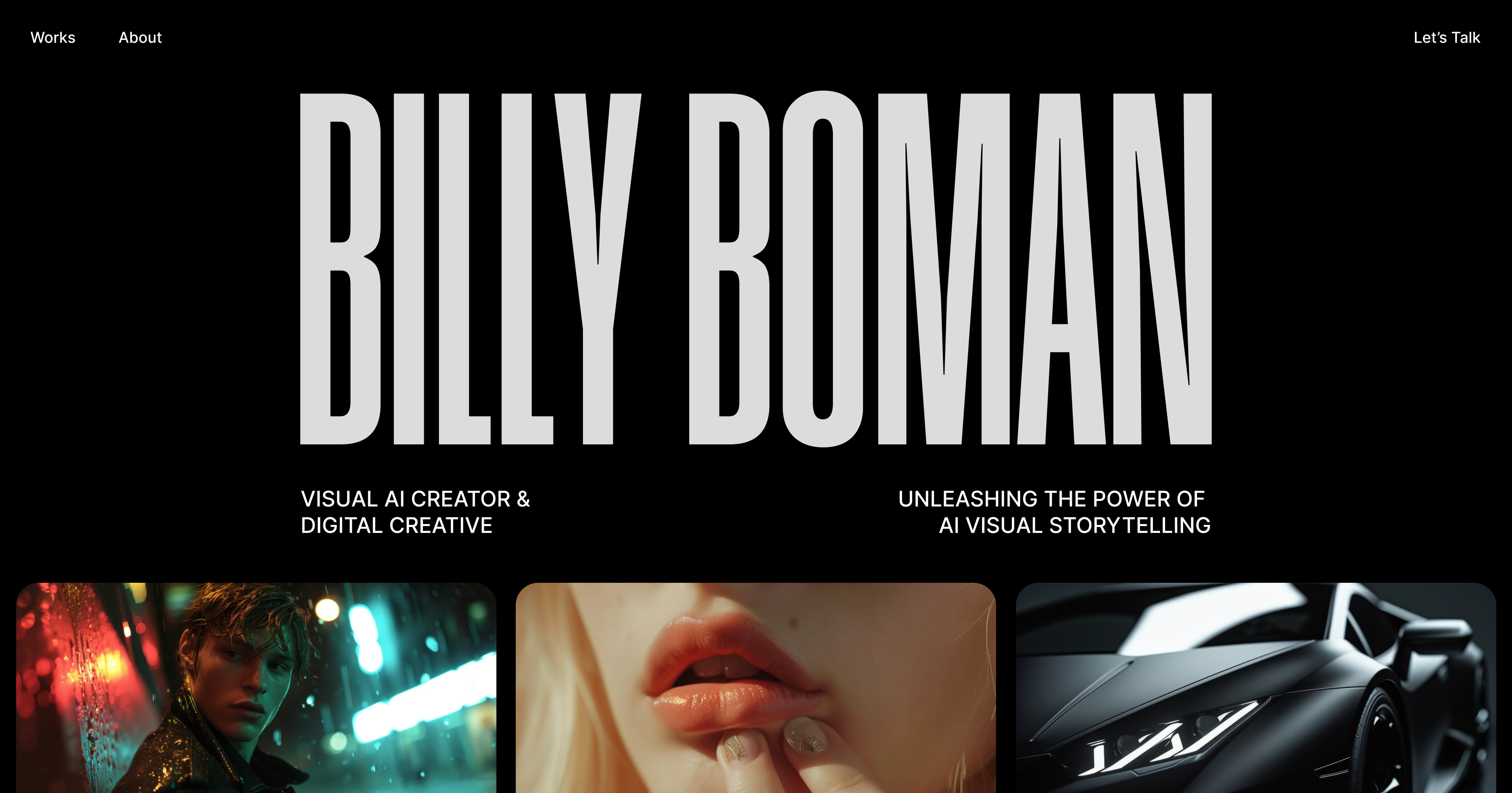 Billy Boman AI Portfolio