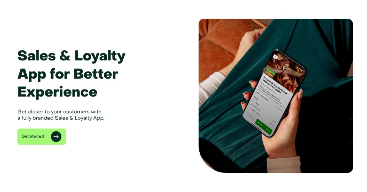 Sales & Loyalty App for Better Experience