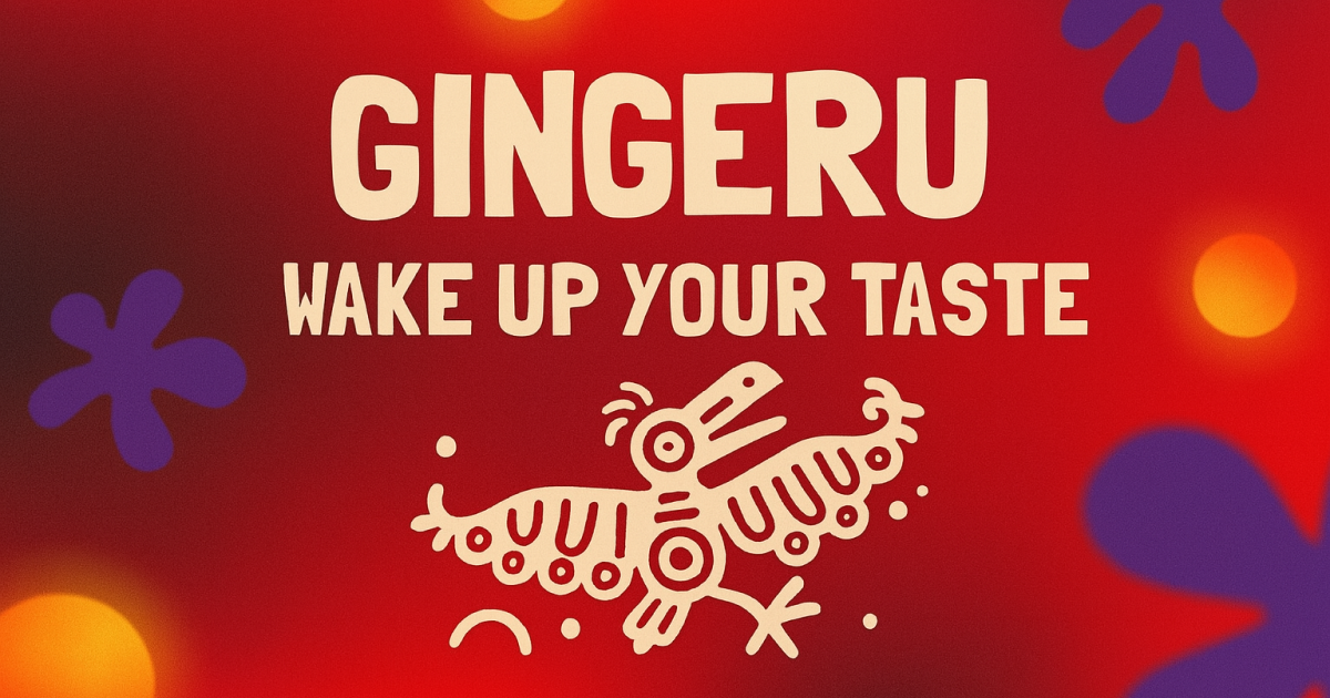 Gingeru – Premium Ginger Drink With a Kick
