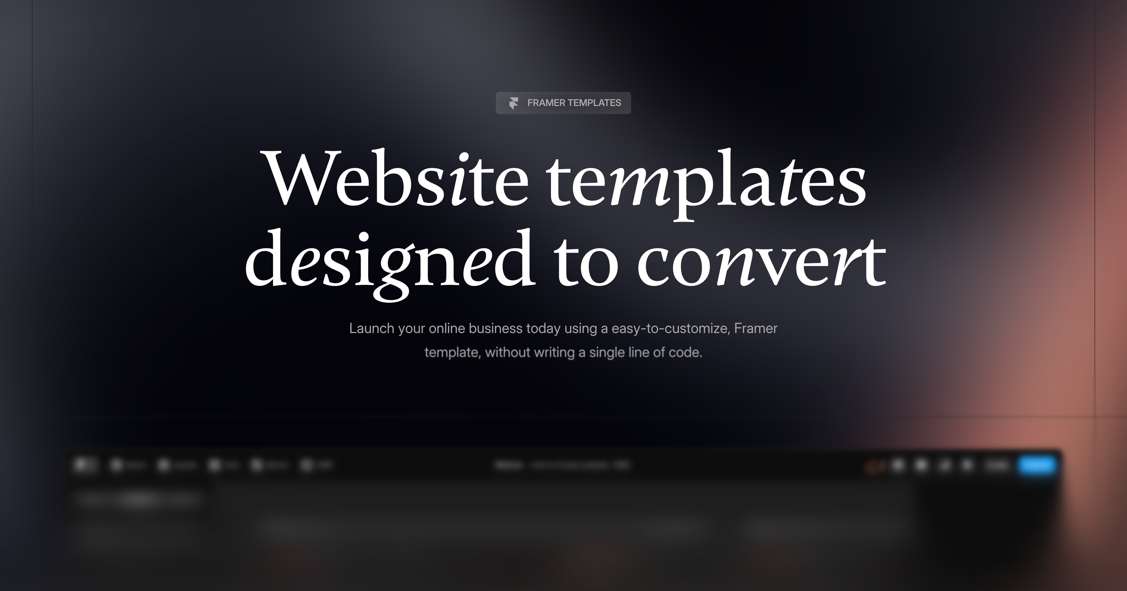 Premium Framer Website Templates for Business | Browser.supply