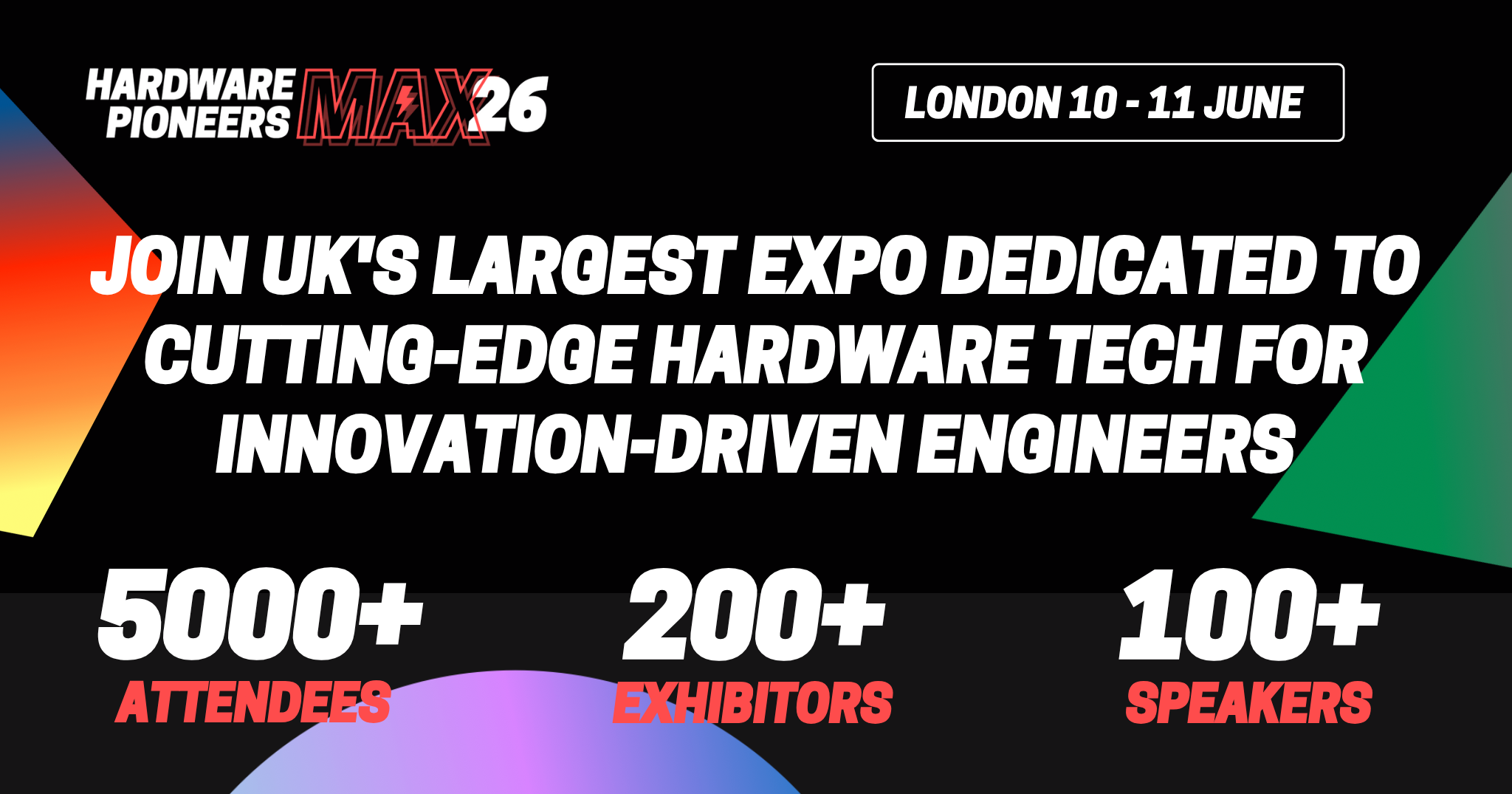 Why Attend - Hardware Pioneers Max