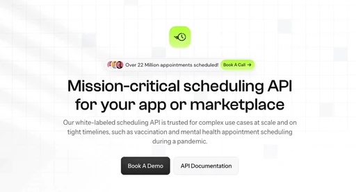 Scheduling API Use Cases