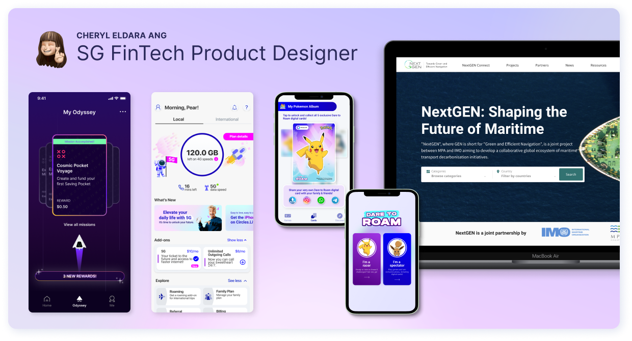 Cheryl Ang - FinTech Product Designer