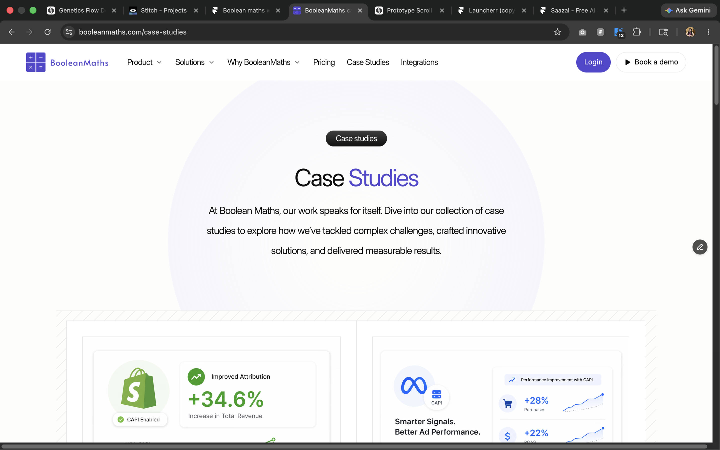 BooleanMaths Case Studies – Real Attribution Results for Shopify DTC Brands