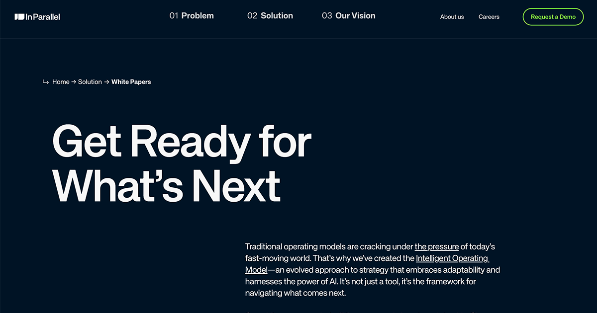 White Papers | In Parallel