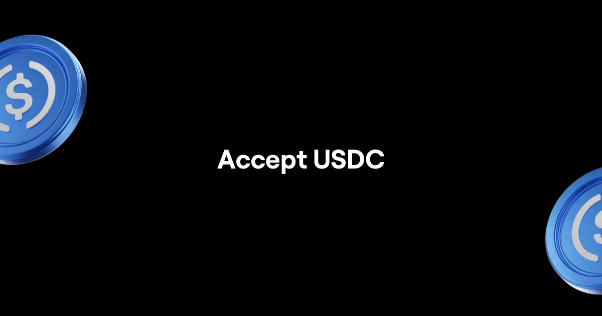 Stable Genius - Accept USDC Payments in Person