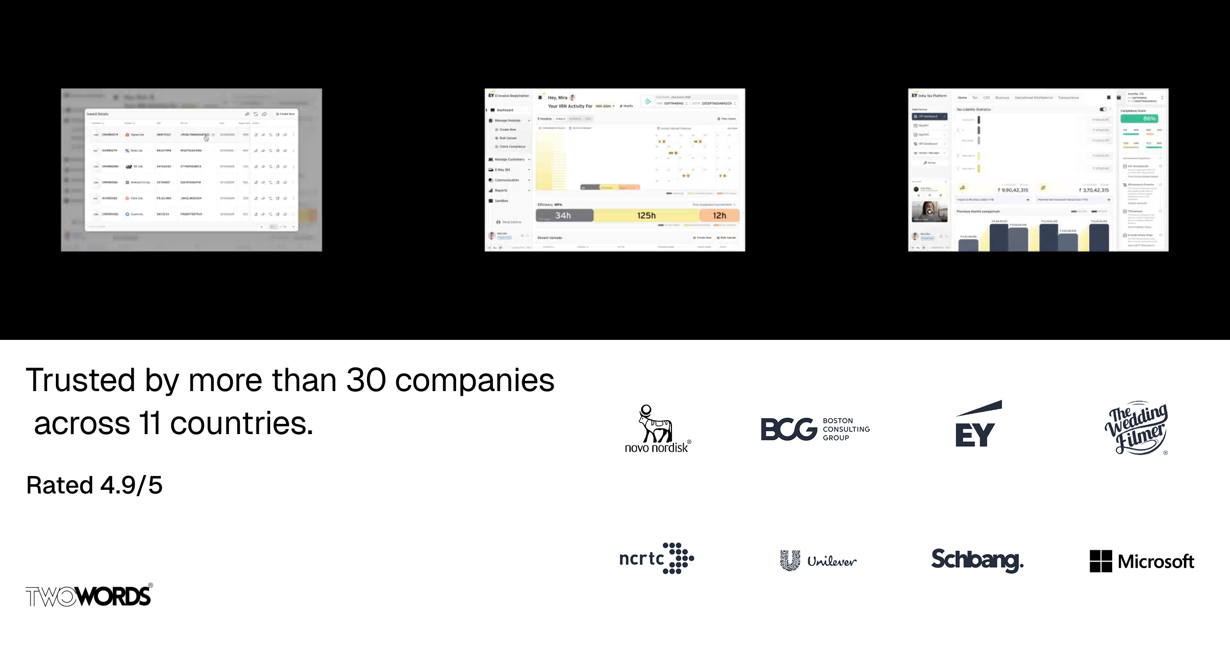 Redesigning Enterprise Compliance UX at Scale | EY x Two Words Design