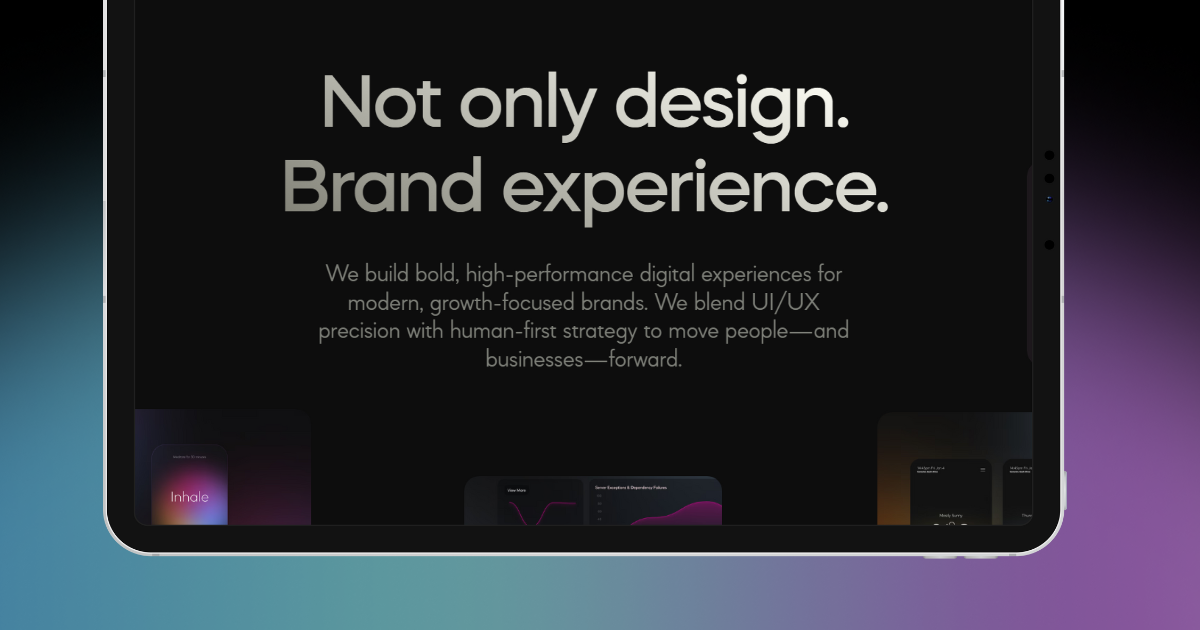 Contact Us - Studio Vanta | Branding & Digital Experiences