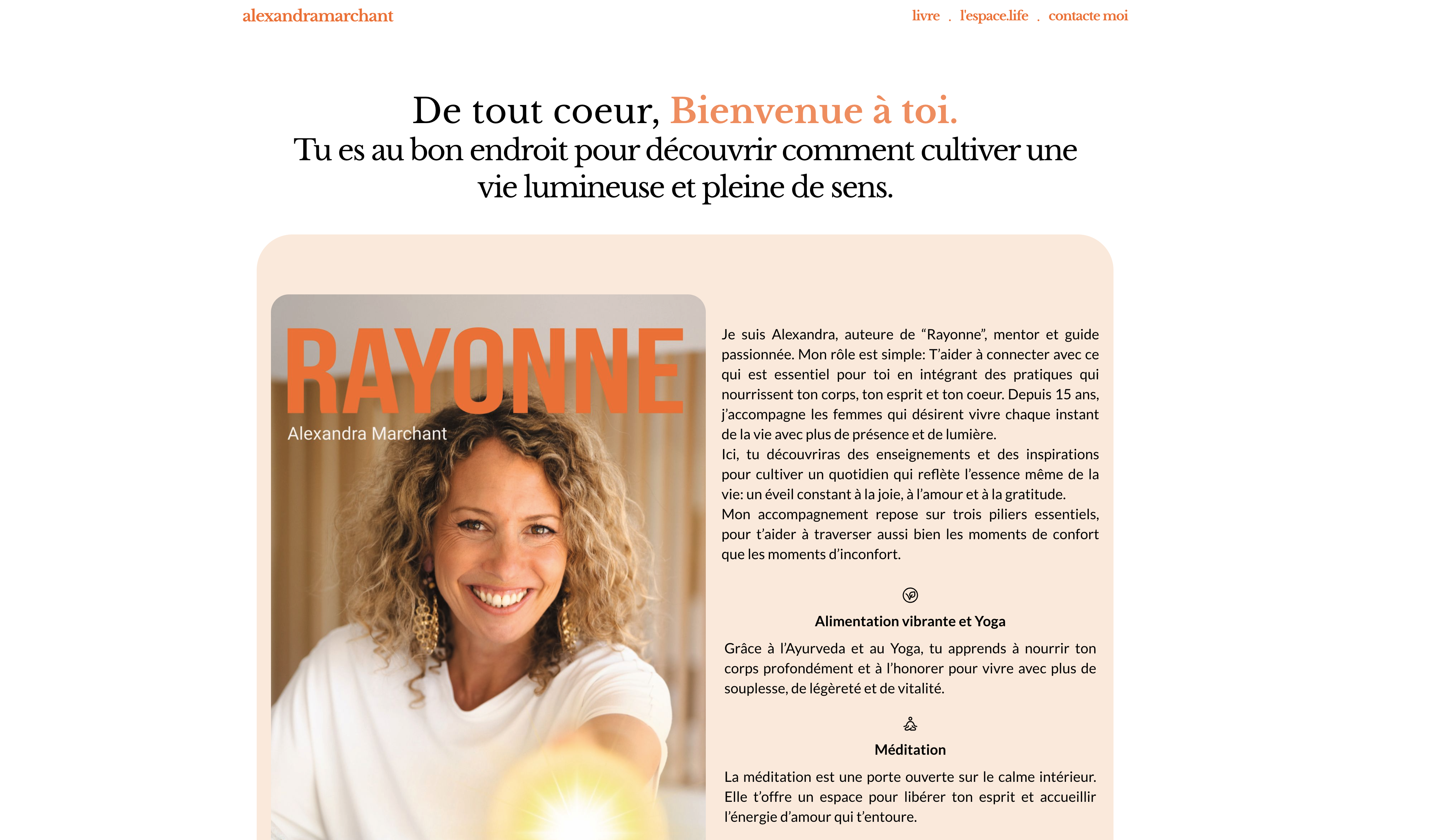 Alexandra Marchant - Coach de vie