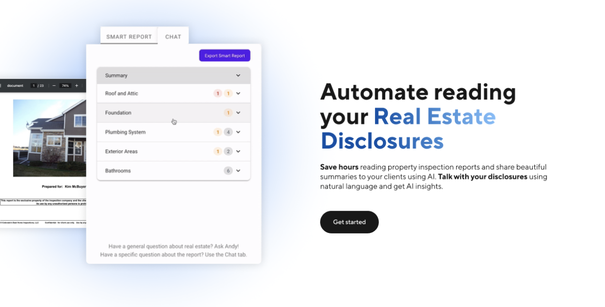 DisclosureDuo - Summarize Real Estate Disclosures with AI