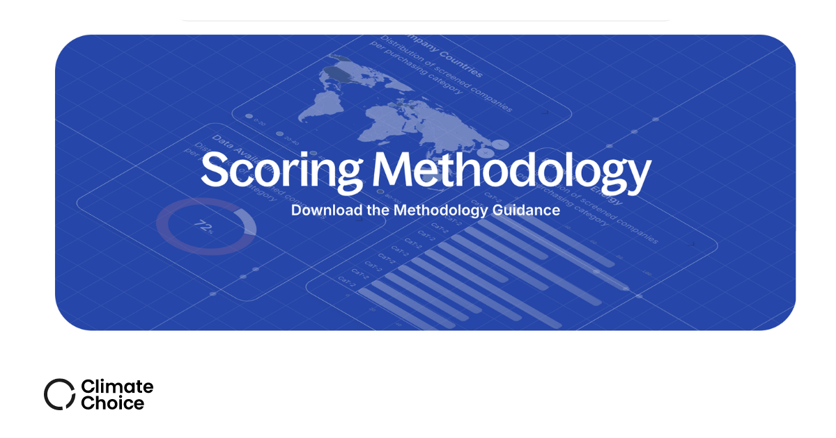 ClimateChoice - Scoring Methodology