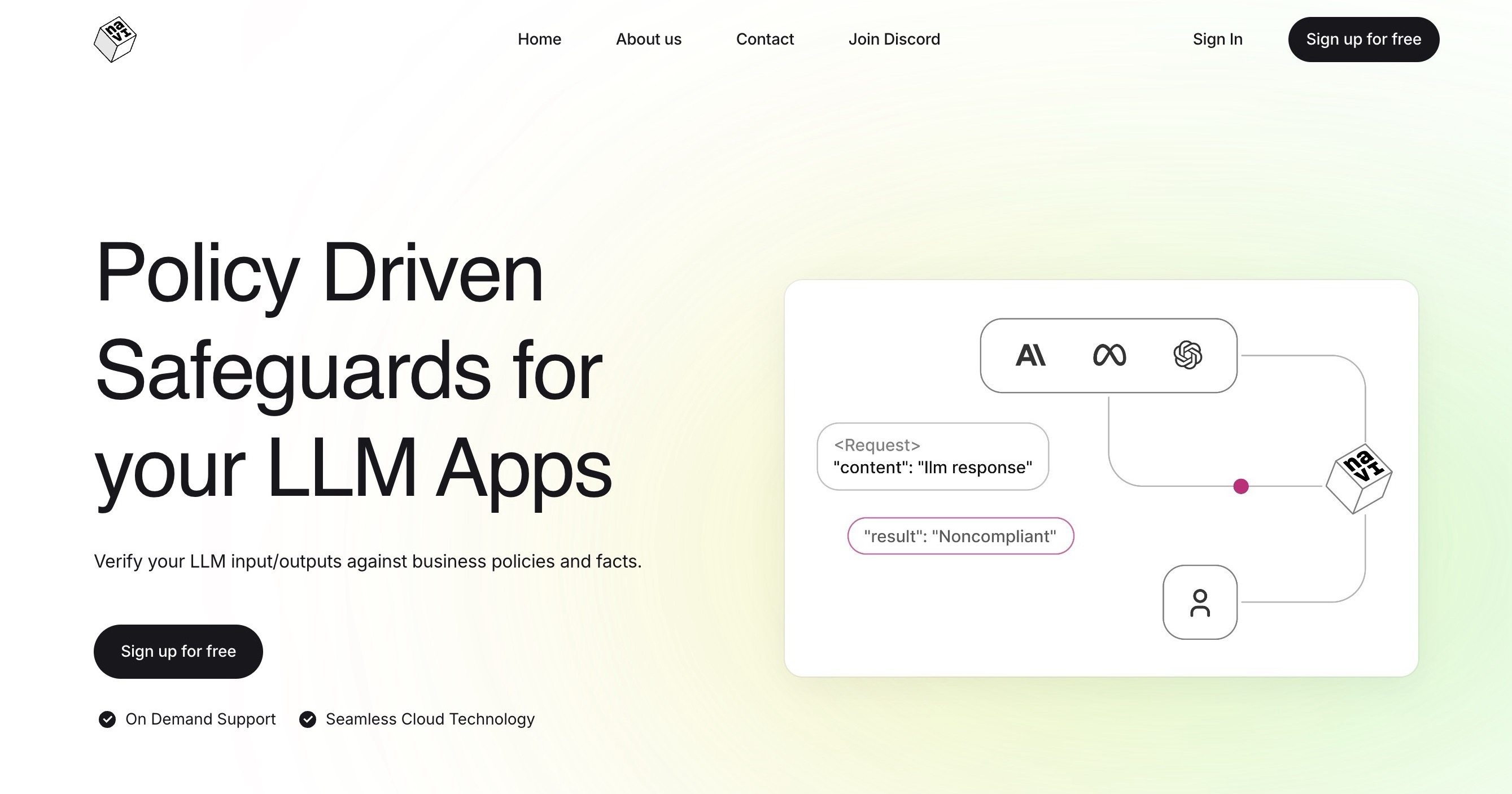 NAVI - verification intelligence for your LLM