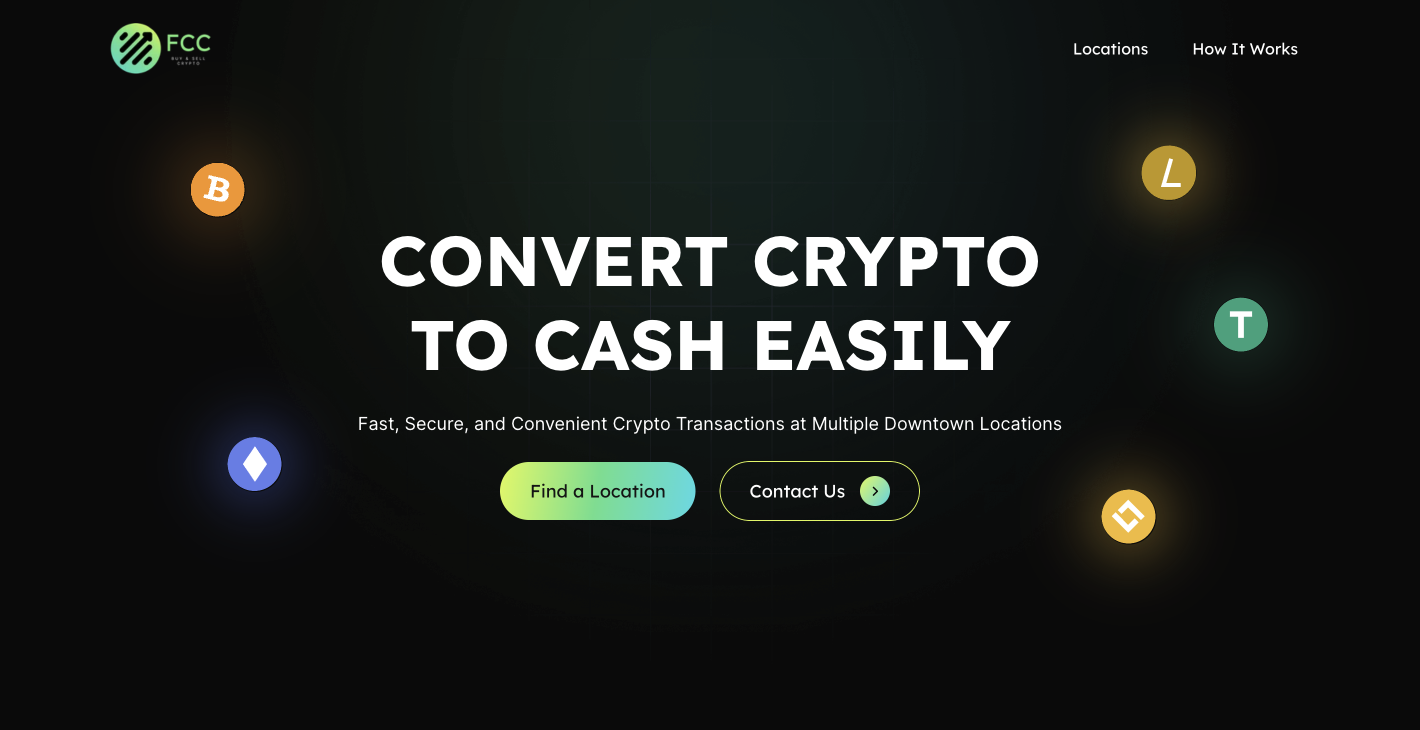 FCC Exchange | Convert Crypto To Cash Easily