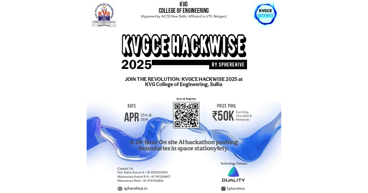KVGCE Hackwise 2025 by SphereHive