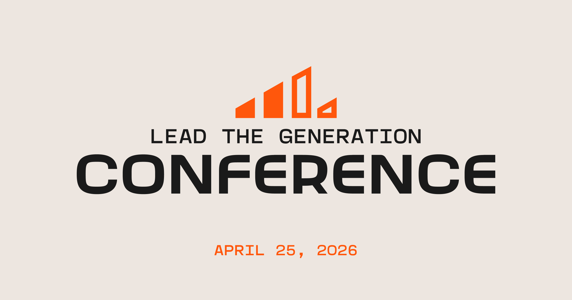 Lead The Generation Conference 2026