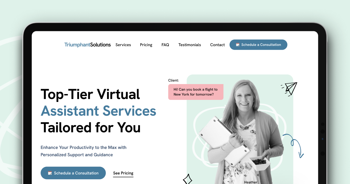 Triumphant Solutions | VA Heather Sylvester