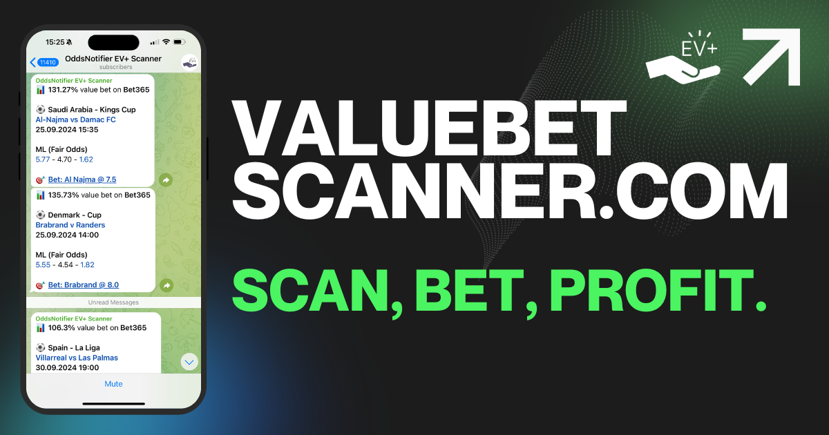 OddsNotifier EV+ Scanner – The Future of Value Betting