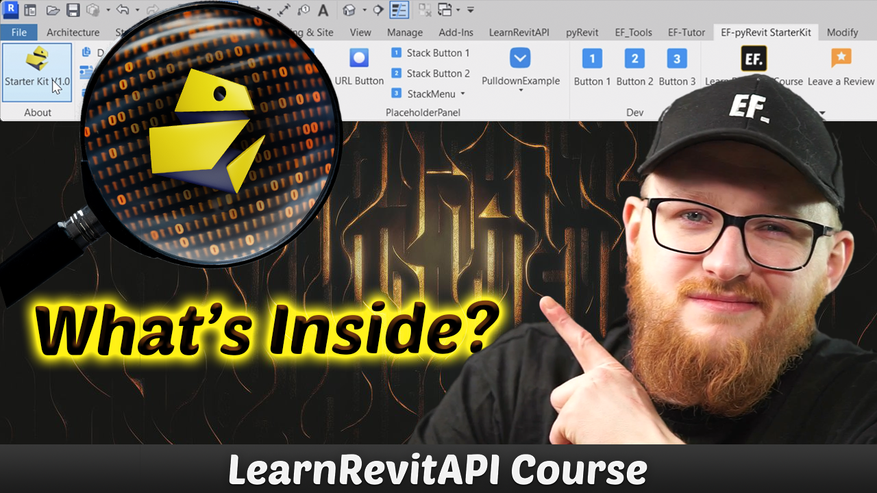 Revit API Course - EP.3 - Get The Most Out of EF-pyRevit StarterKit