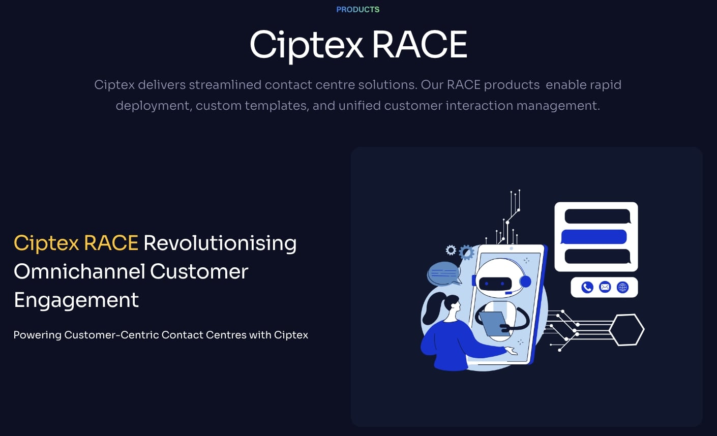 Ciptex RACE: Streamlined Communication Solutions for Your Business
