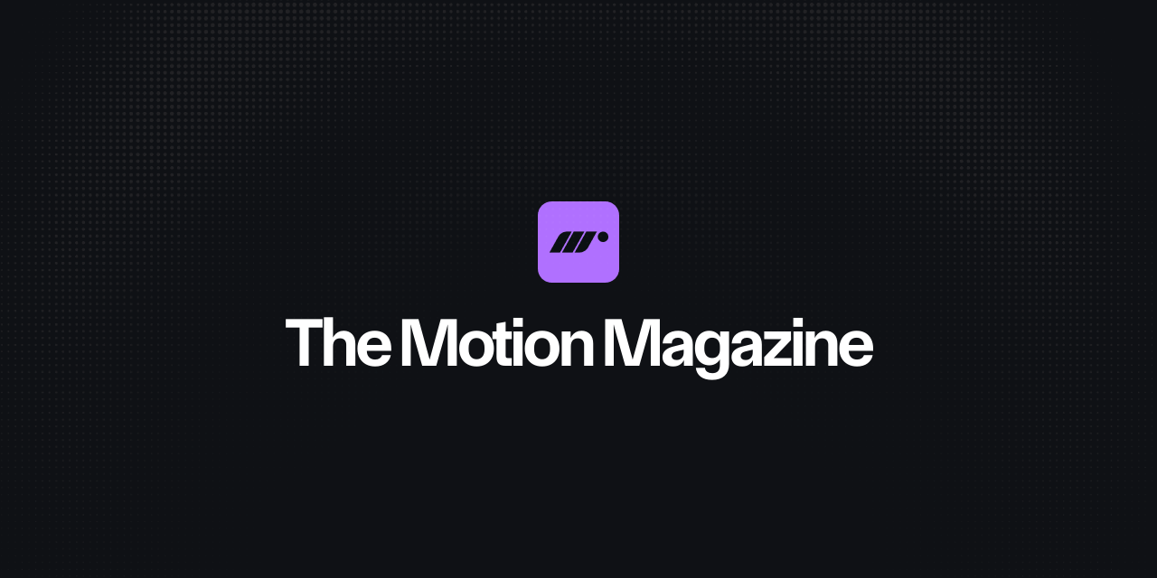 Motion Magazine