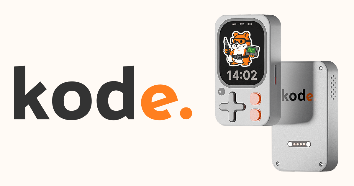 Kode Dot: The ultimate all-in-one device for makers, hackers and geeks.