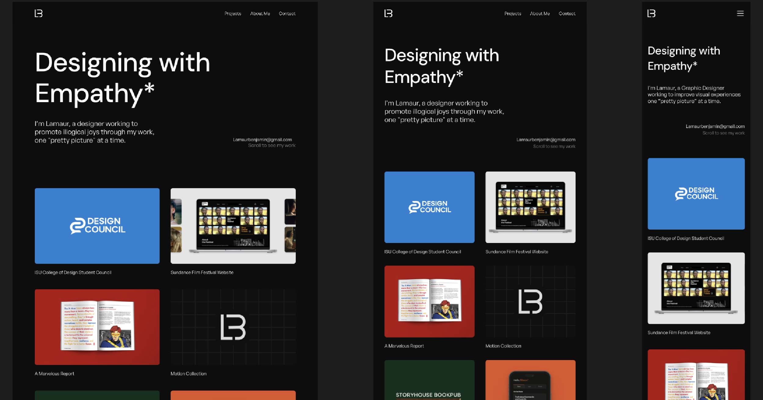 Lamaur Benjamin Design