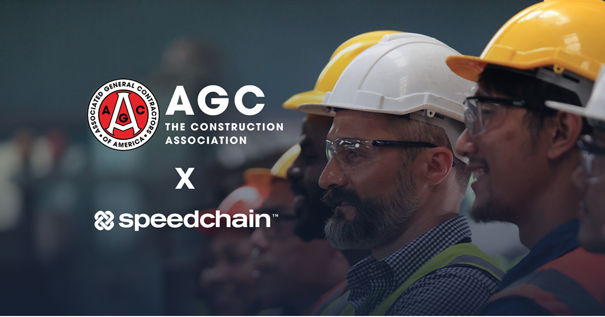 AGC partnership | Speedchain