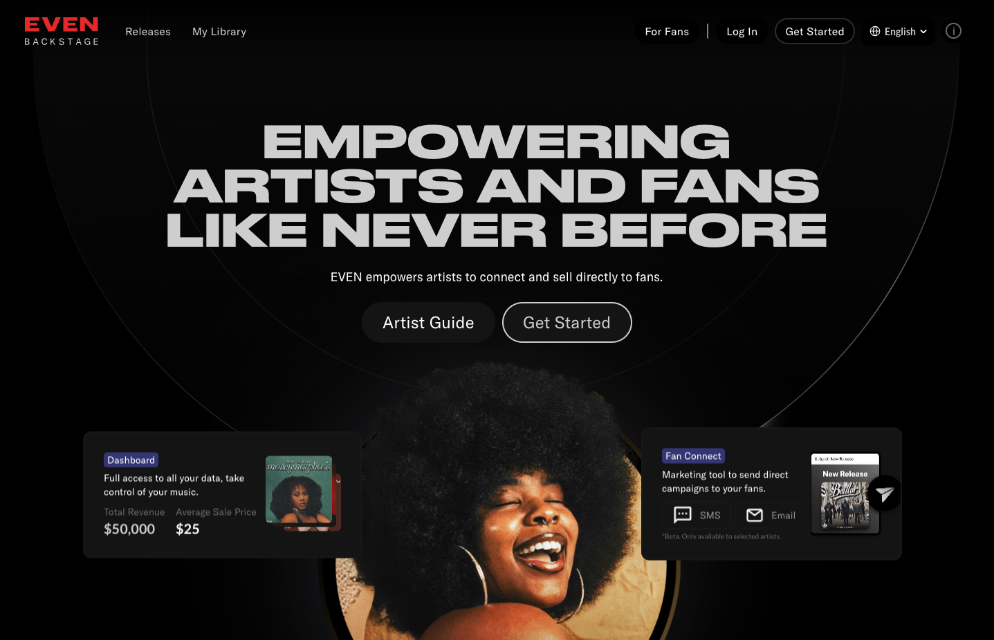 EVEN For Artists | EVEN Backstage