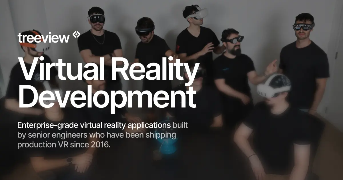 Virtual Reality (VR) Development Services | Treeview
