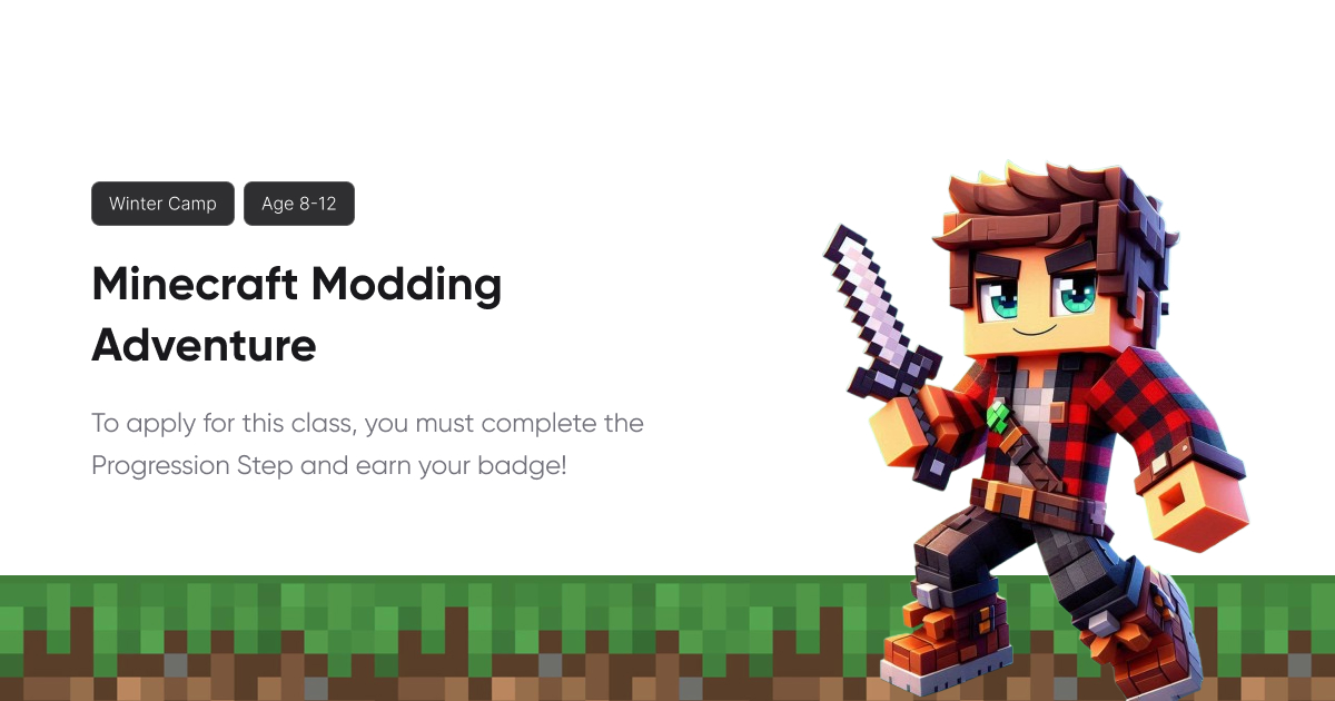 Winter Coding Camp for kids Ages 8-12 in Bellevue, Seattle
