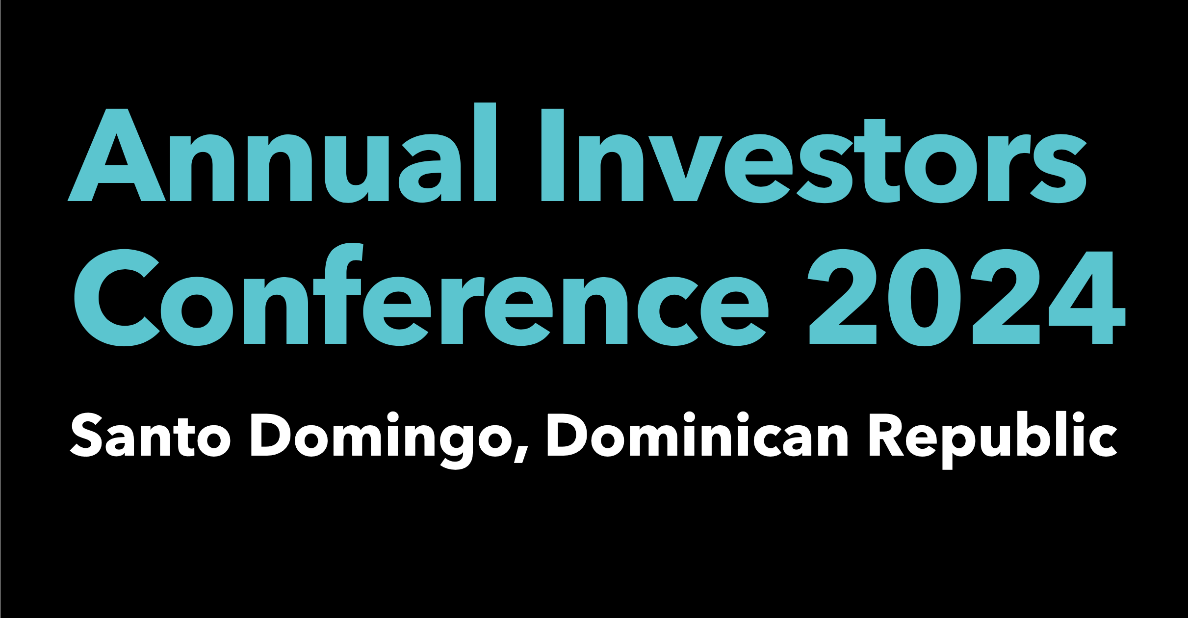 Annual Investors Conference 2024