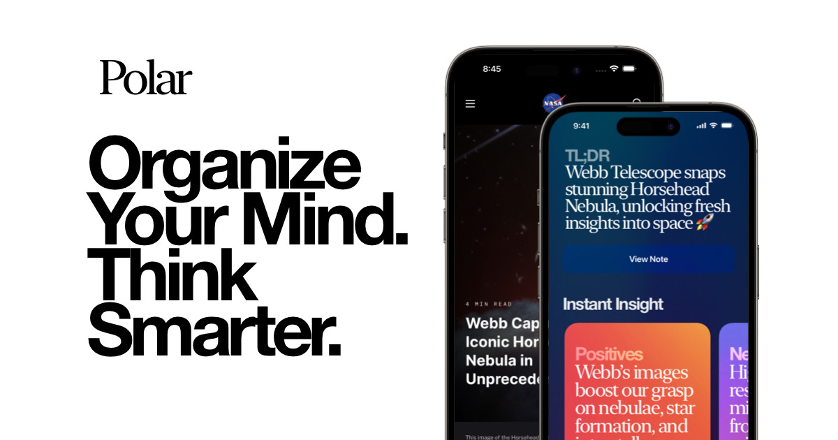 Polar: Clarity for Your Thoughts