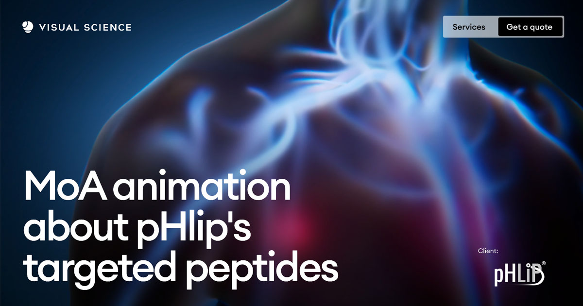 MoA Animation Targeted Peptide Delivery Case Study | Visual Science