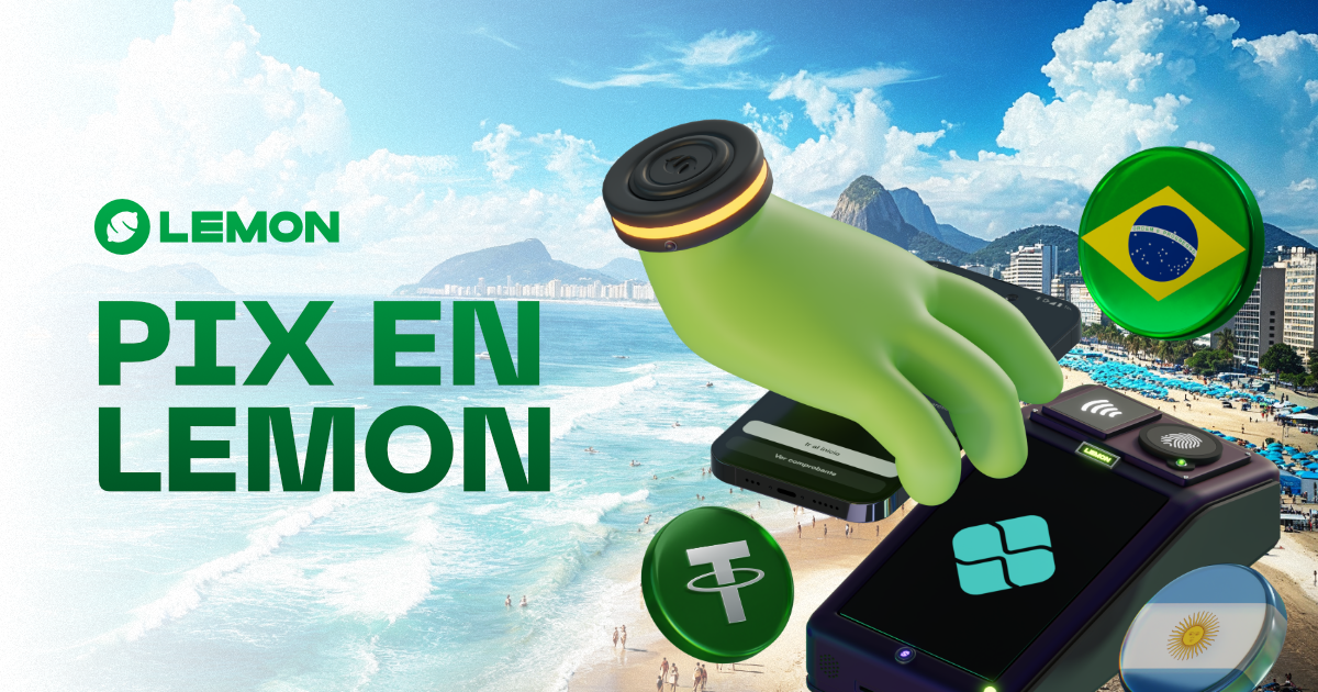 Pix en Brasil | Pagá con Lemon | Lemon Cash