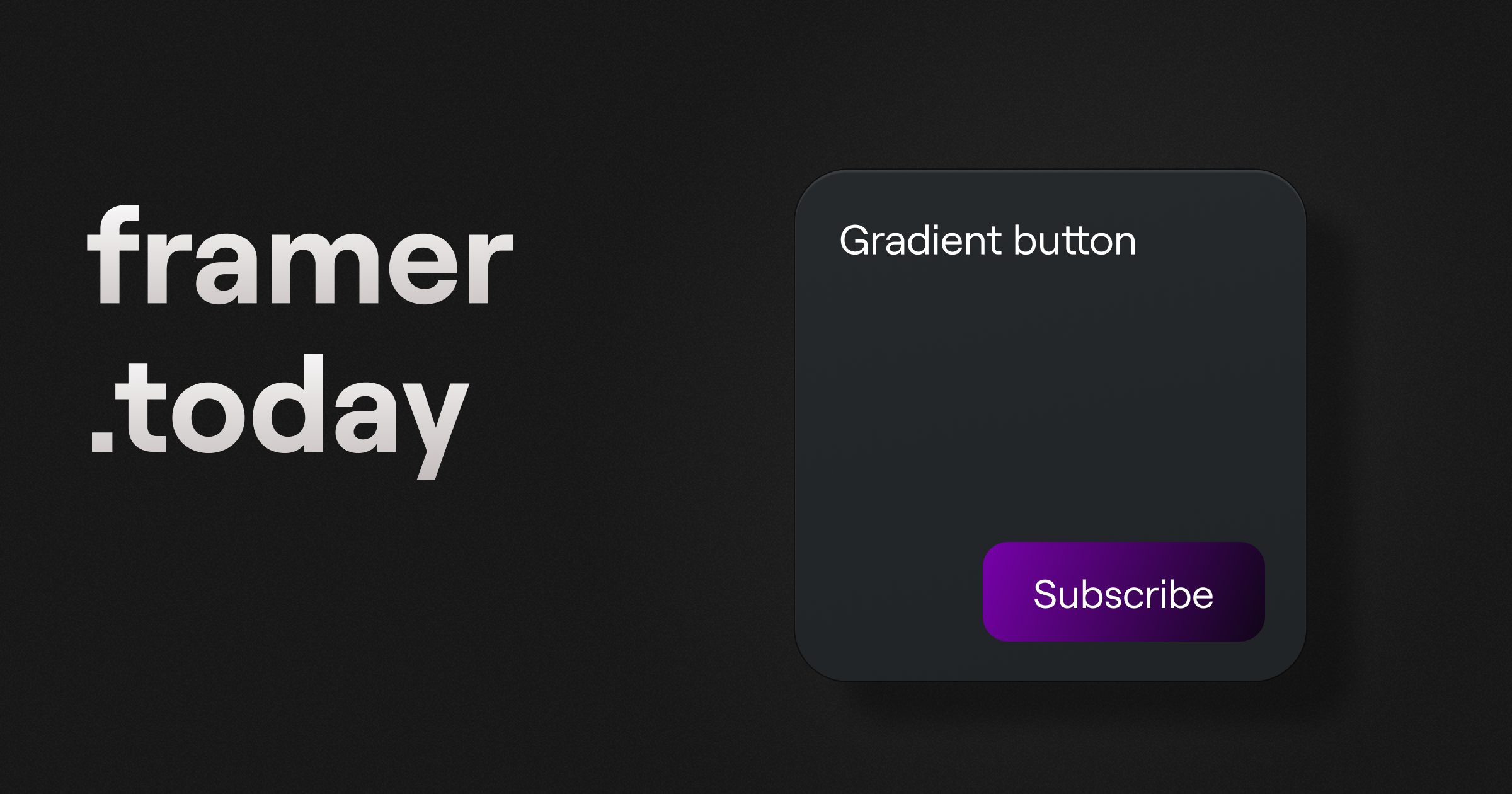 Gradient button