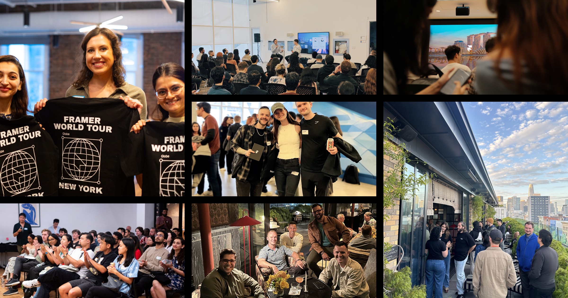 Framer: Meetups across the globe