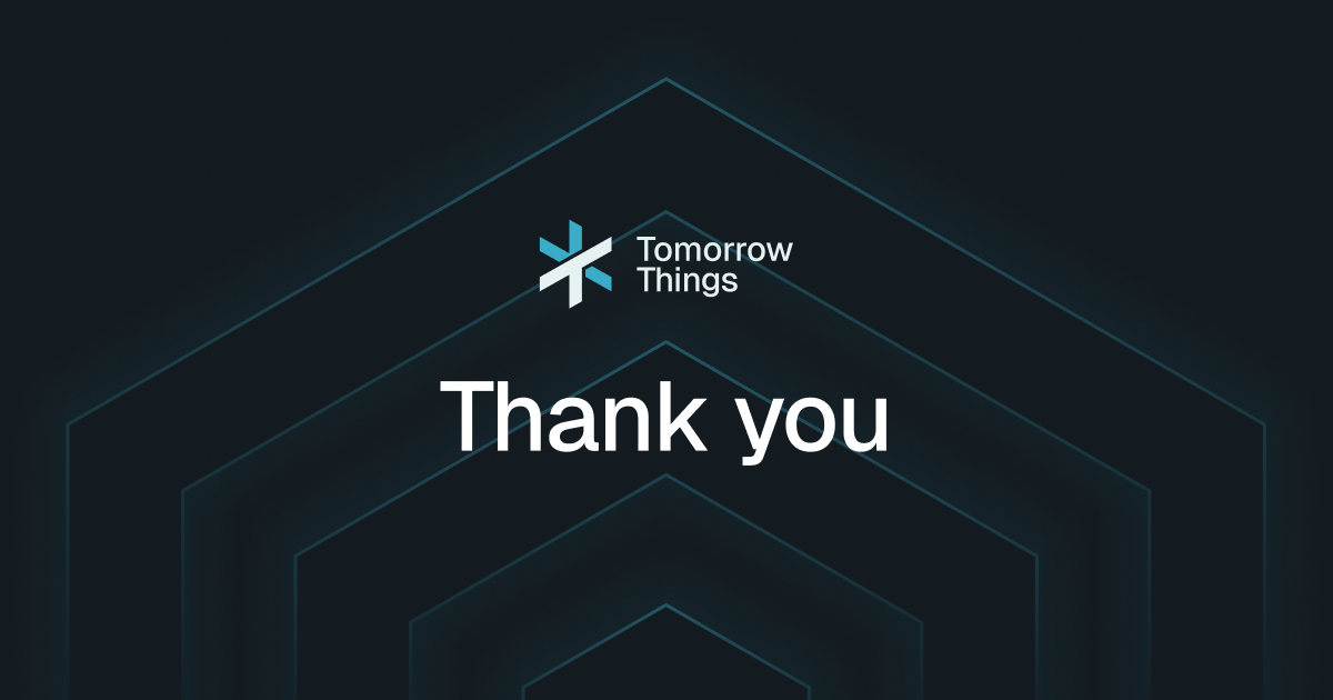 TomorrowThings | Email Address Confirmation