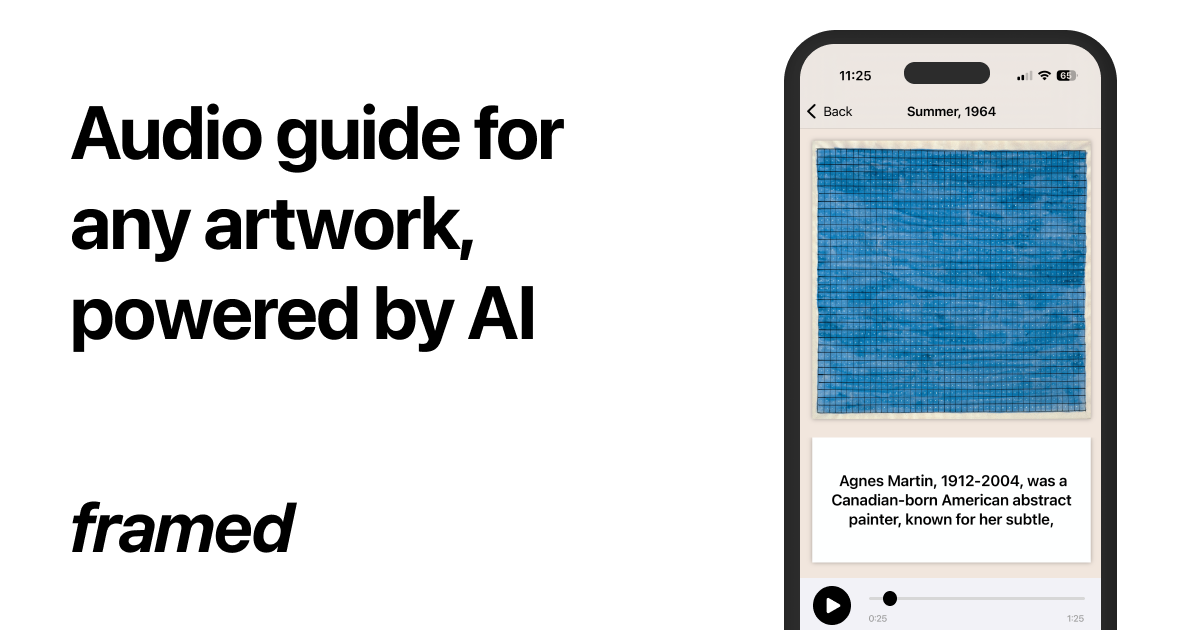 Framed - AI Art Audio Guide