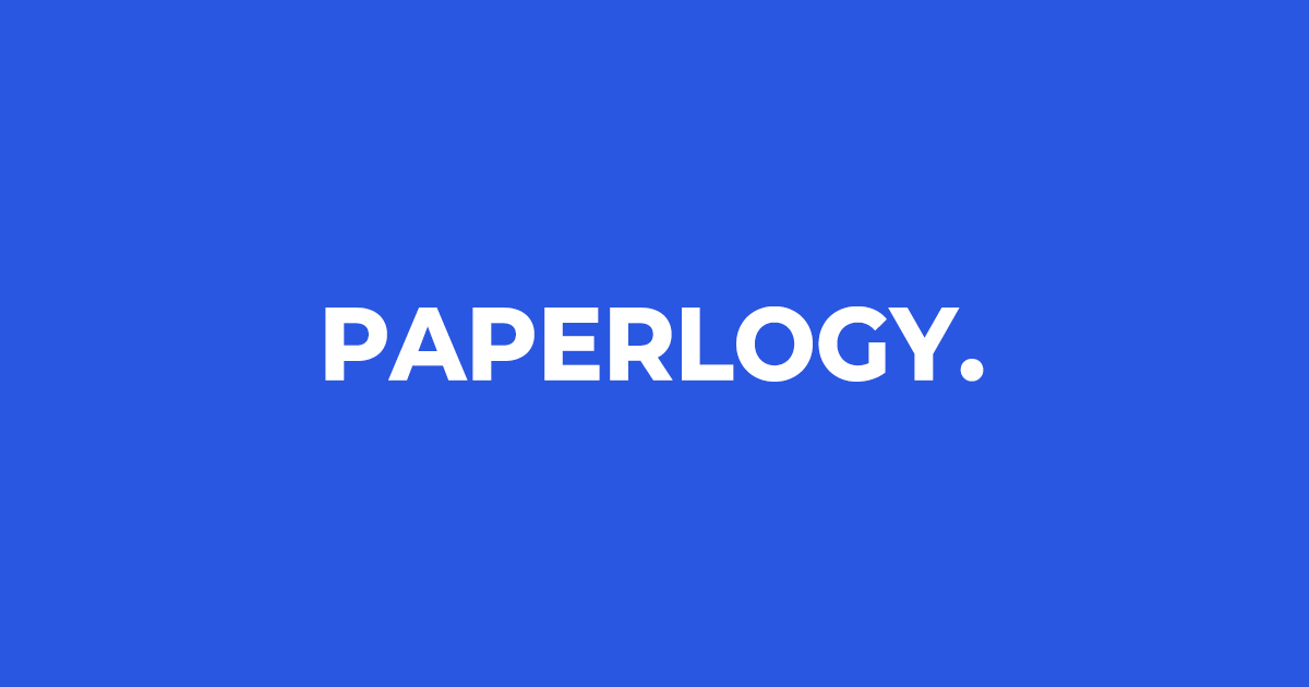 PAPERLOGY FONT