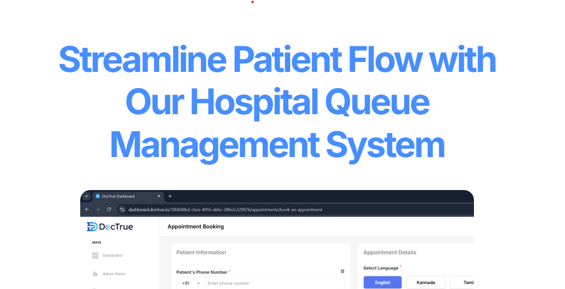 Hospital Queue Management System | Reduce Wait Times & Improve Flow