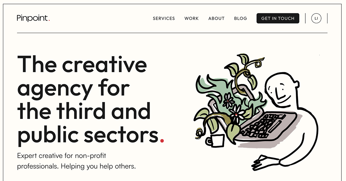Pinpoint Studio | Creative team for charities & public sector